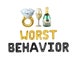 Worst Behavior Balloon Banner Bachelorette Party Decor 21st 30th ...