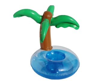 Cup Floaties Flamingo Drink Holder Pool Float Personalized - Etsy