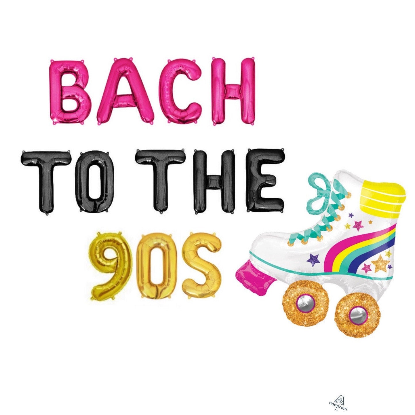 BACH to the 90s Balloon Banner 90s Themed Bachelorette Party - Etsy