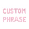 ONE First Birthday Cursive Letter Balloon Banner - Mylar Foil Script ...