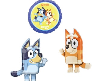 Bluey and Bingo Balloons - Etsy