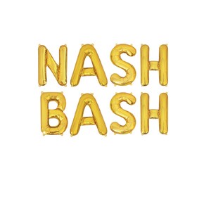 Nash Bash Balloons Nash Bash Balloon Letters Nashville Bachelorette ...