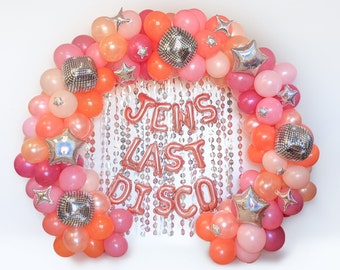 Disco Party Balloon Garland Kit 70 Balloons - Etsy