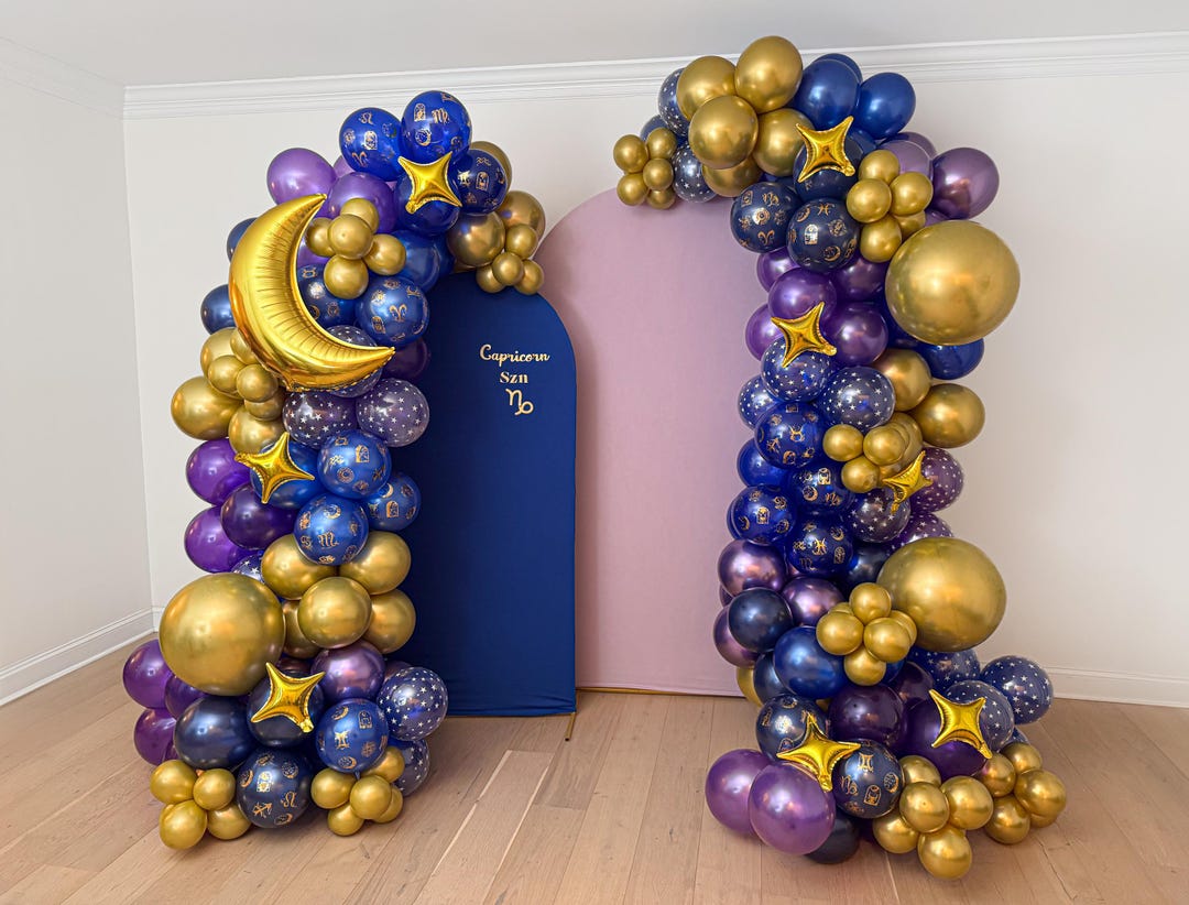Zodiac Birthday Party Bachelorette Balloon Garland Arch Astrology Star ...