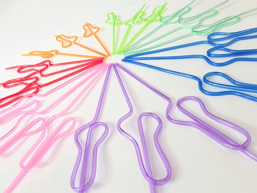 Silly Willy Straws Penis Straws Bachelorette Party Favors Bachelorette ...