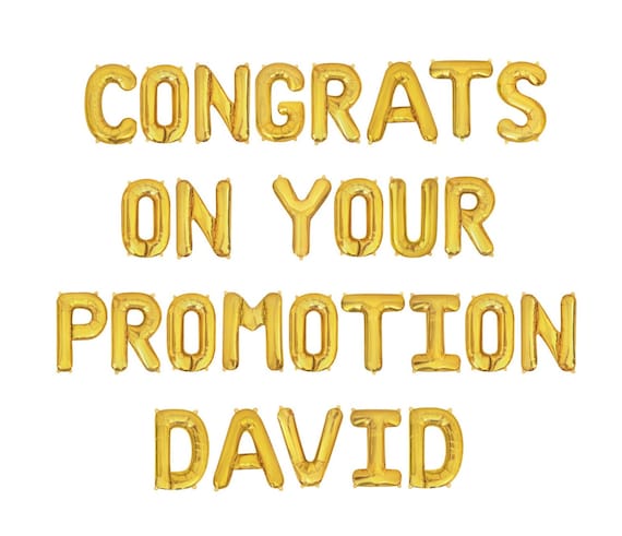 Congratulations On Your Job Promotion