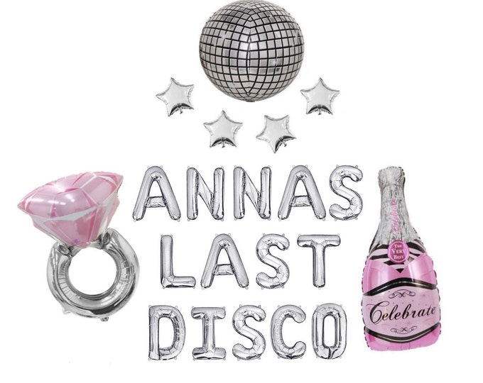 Groovy & Boozy Balloon Banner Dazed and Engaged Bachelorette - Etsy