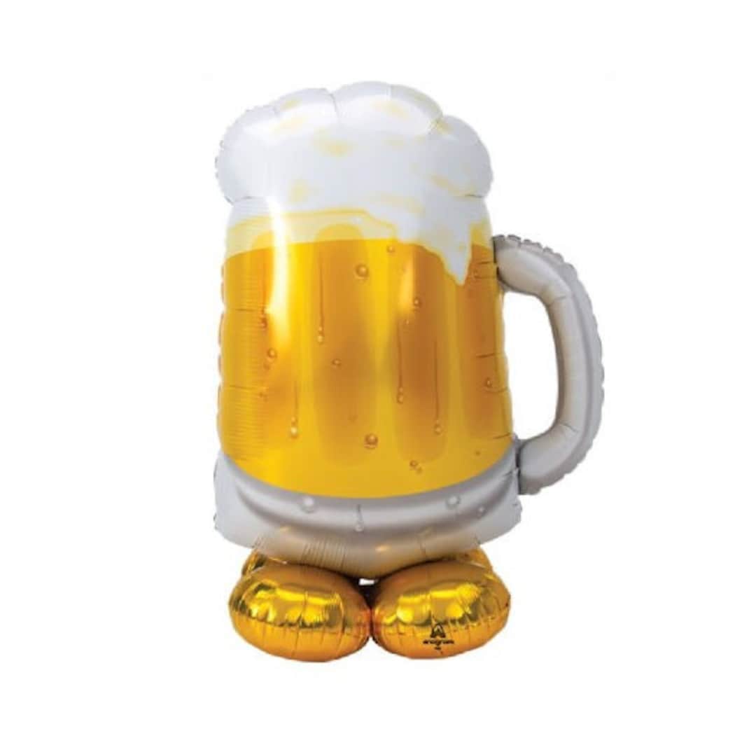Beer Balloon 30th Birthday Party Beer Birthday Beer Mug Decoration 21st ...