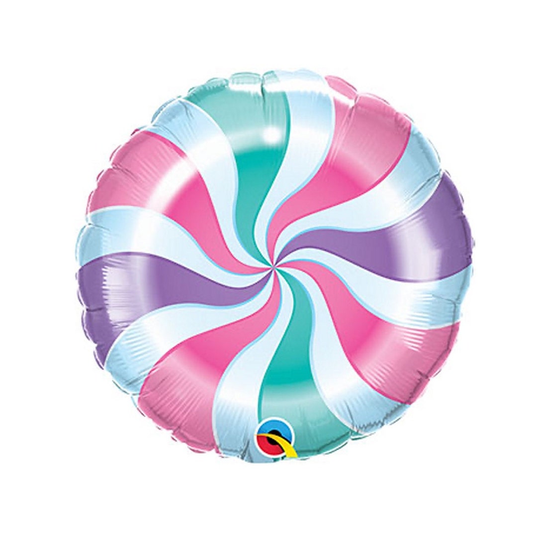Pastel Candy Peppermint Swirl Balloons Christmas Balloons Nutcracker ...