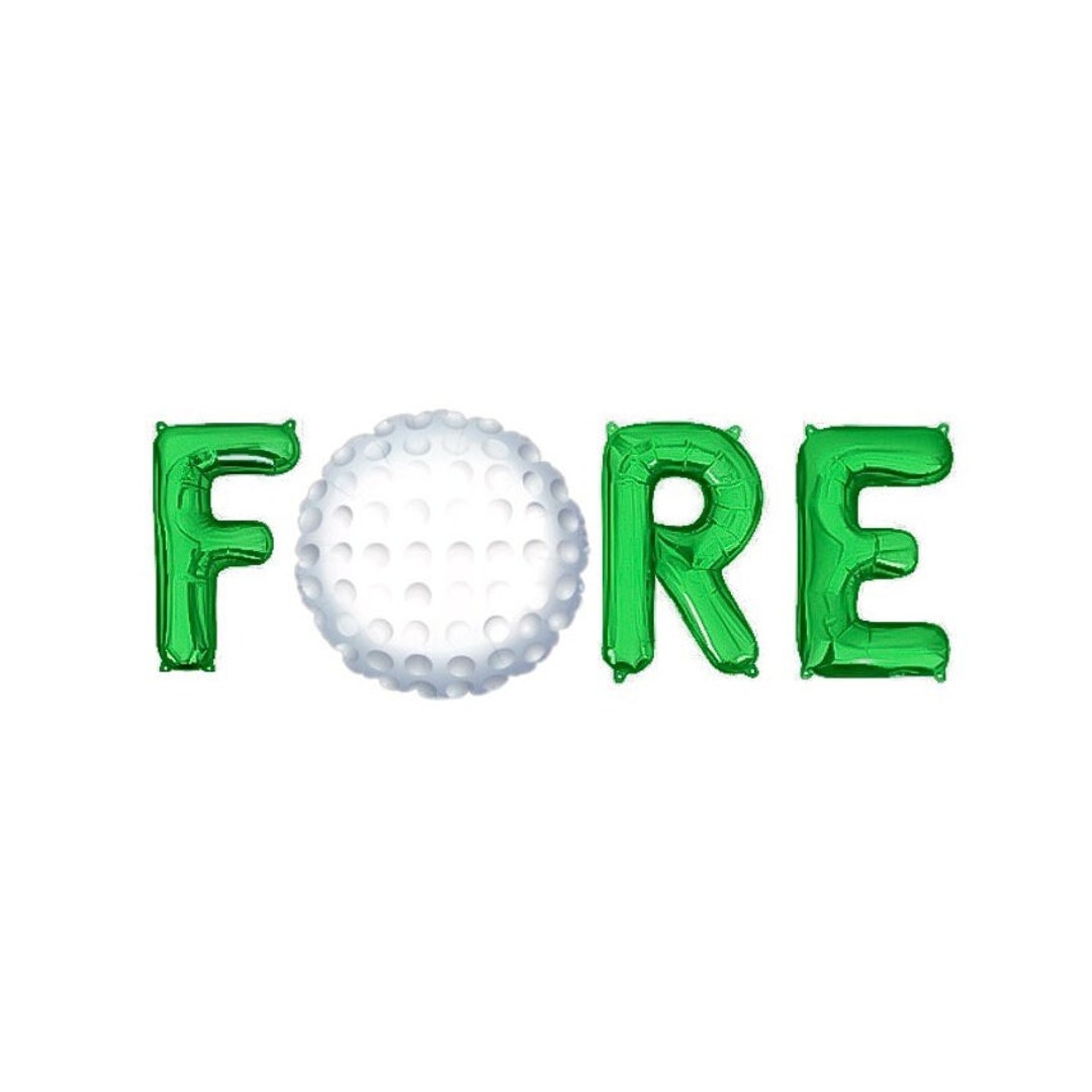 FORE Balloons Golfing Birthday Party Golf Themed Birthday Party ...