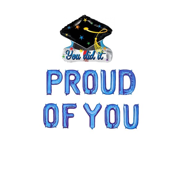 Graduation Party Decorations Proud of You College Graduation | Etsy