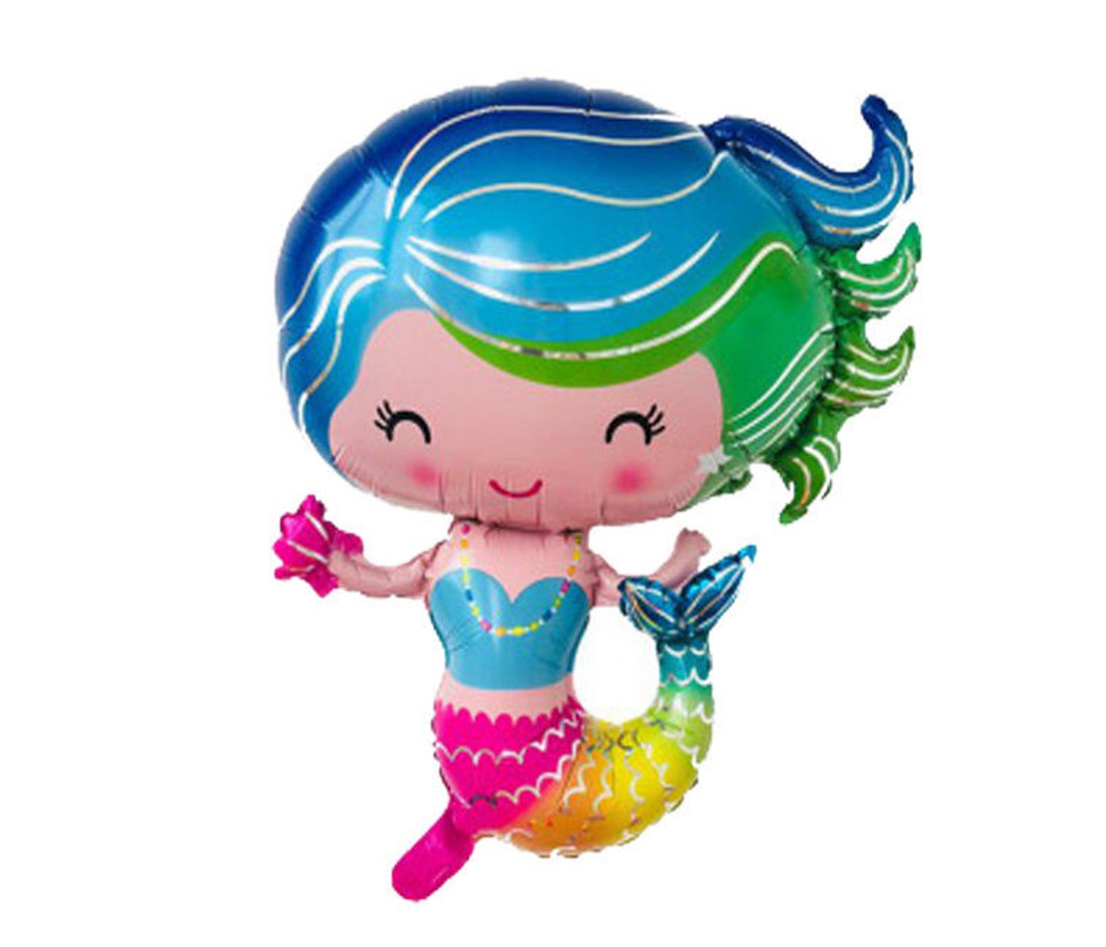 Mermaid Balloon Mermaid Birthday Balloons Mermaid Bachelorette Party ...