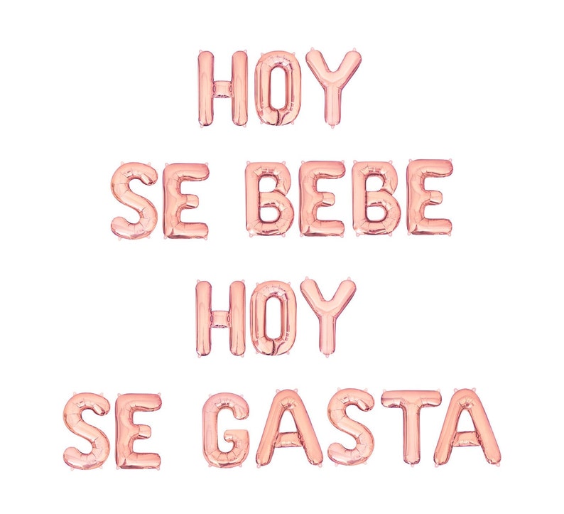 Bad Bunny Themed Balloon Banner Hoy Se Bebe Hoy Se Gasta Bad Bunny ...