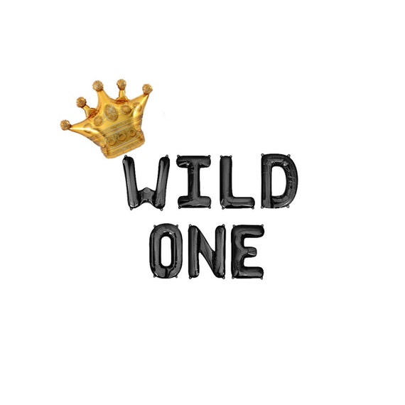 Wild One Balloons Wild One Balloon Letters Wild One Balloon | Etsy