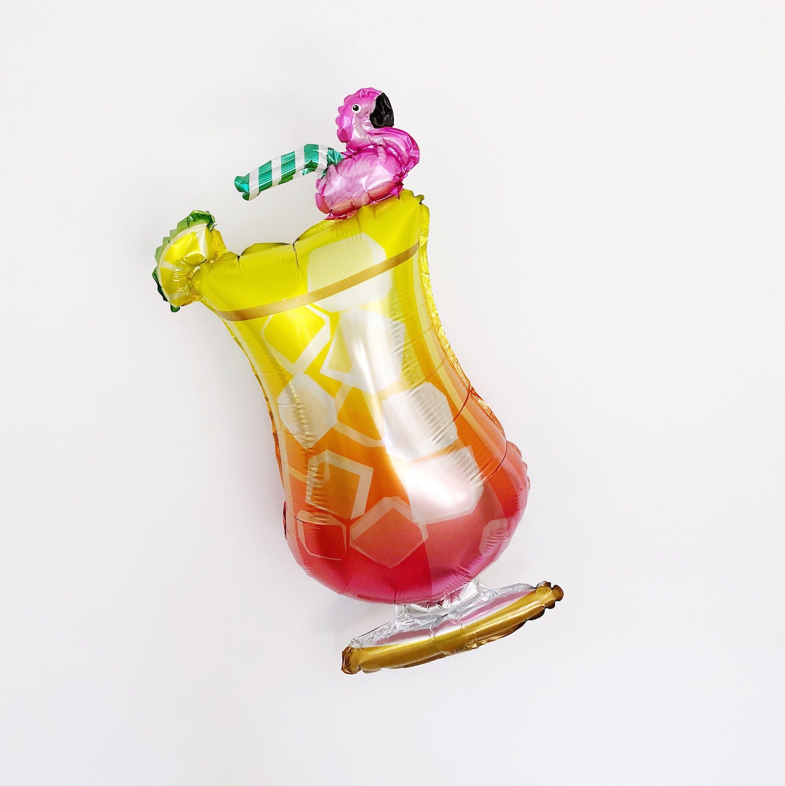 Flamingo Drink Balloon Flamingo Balloon Luau Tropical Drink | Etsy