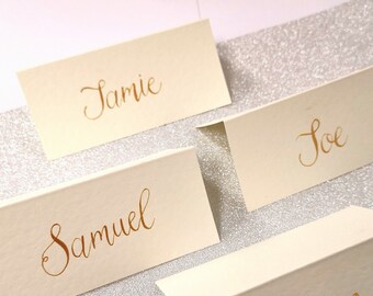 Ivory Name Cards - Etsy