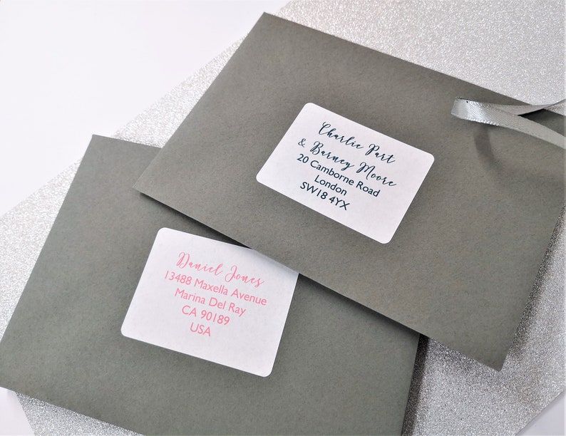 Guest Address Labels, Guest List Address Labels, Wedding Address Labels ...