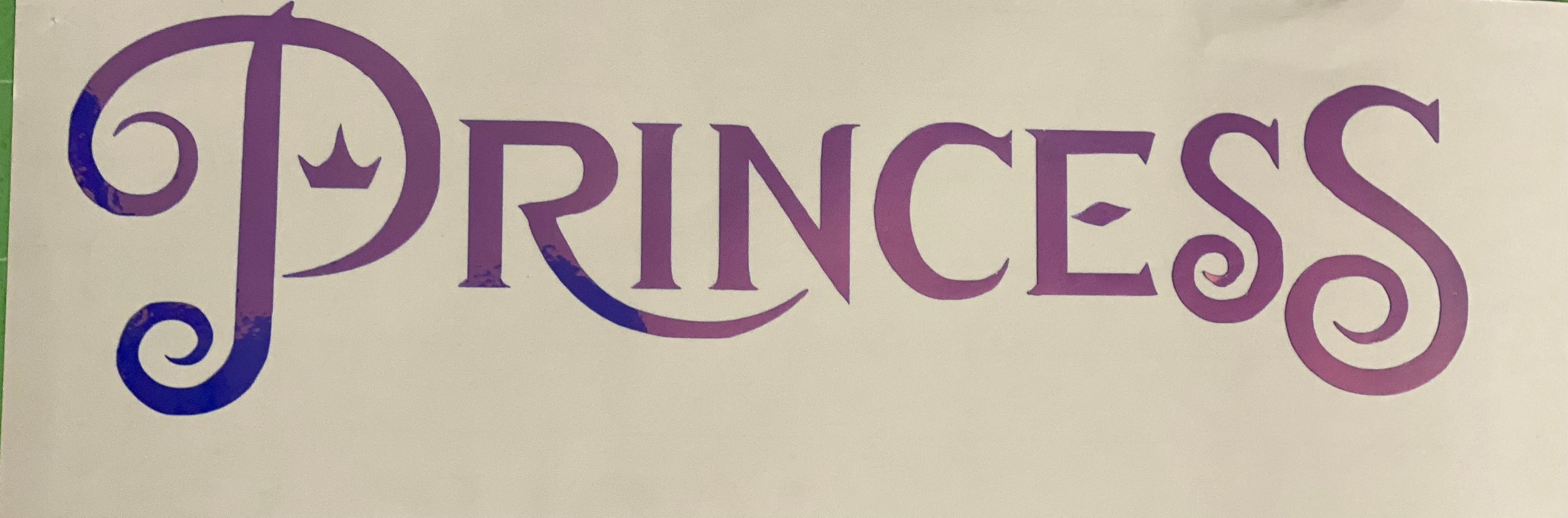 Princess Permanent Vinyl Sticker, Car Vinyl, Vinyl Stickers, Princess ...