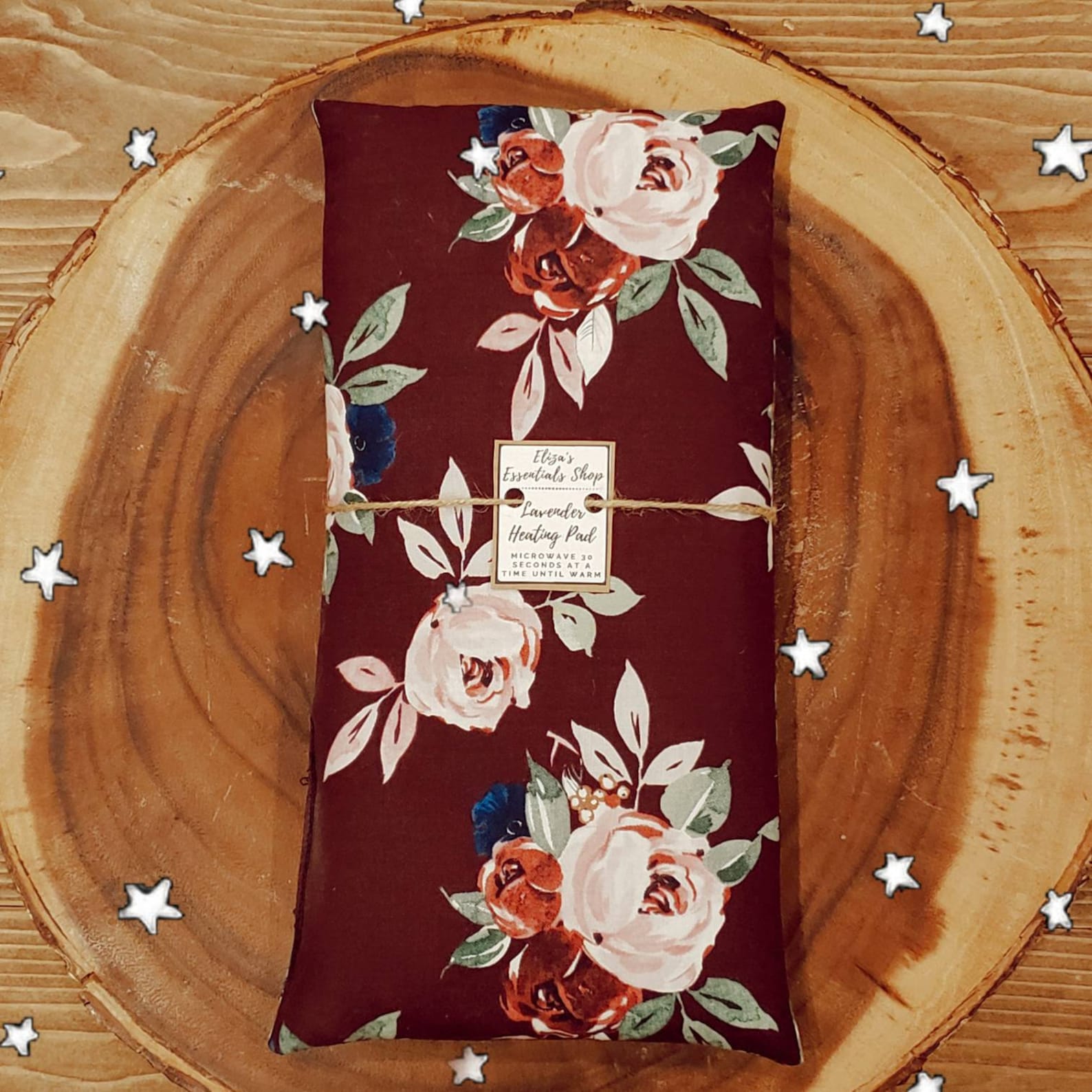 Lavender Heating Pad: Microwavable Rice Pack for Pain Relief - Etsy