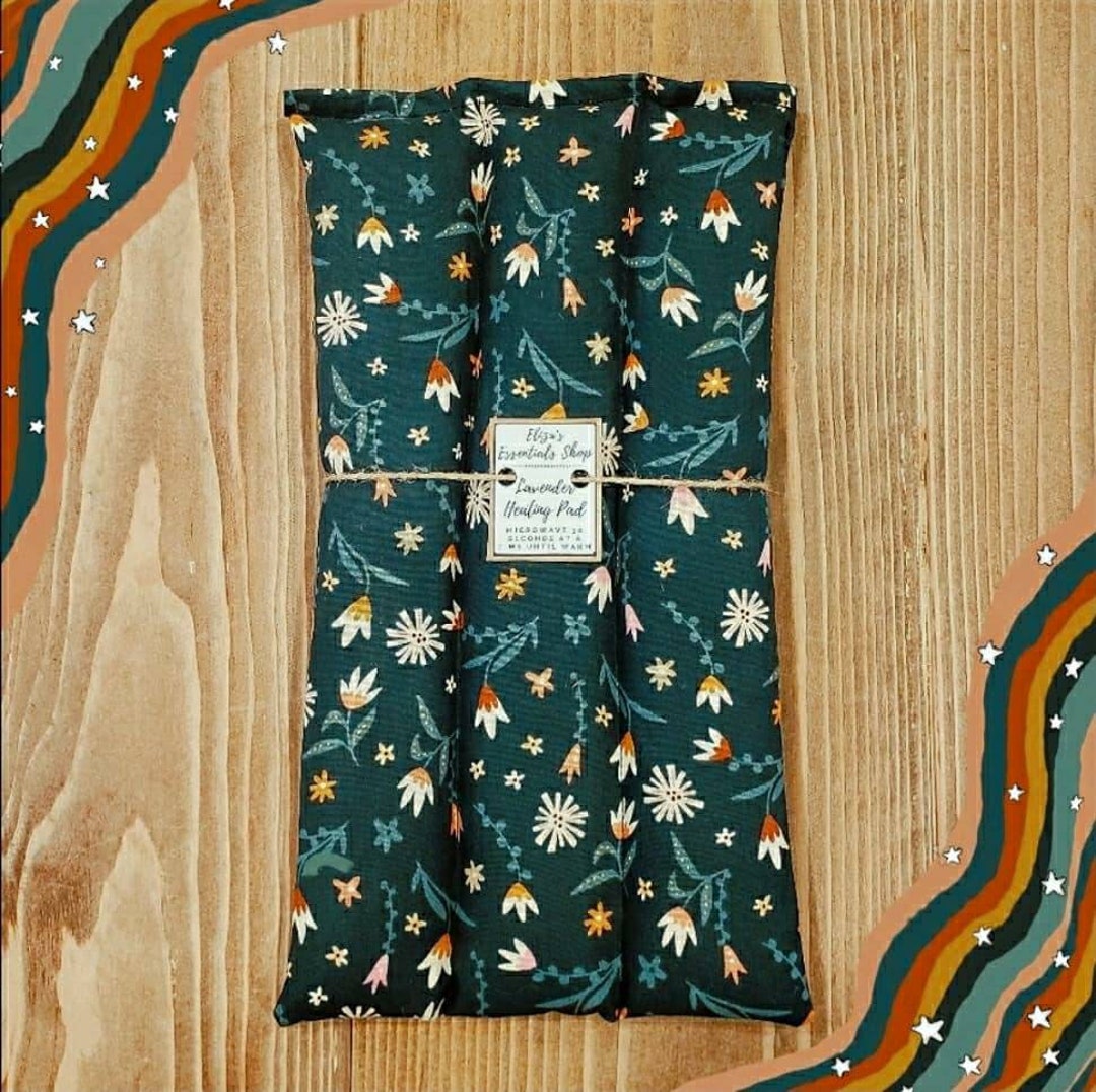 Lavender Heating Pad, Sectioned Hot/cold Pack - Etsy