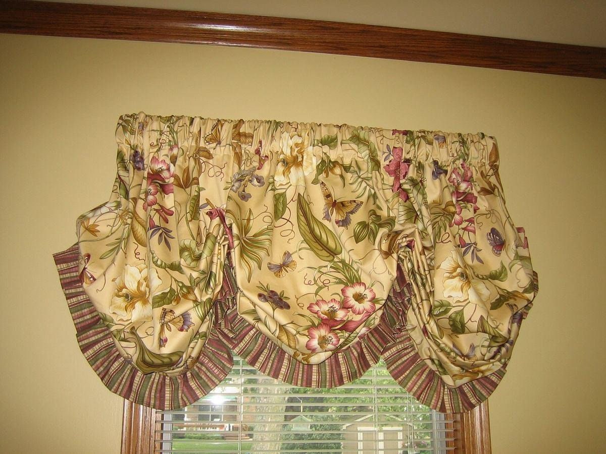 Custom Balloon Shade Valance, Window Treatment, Design Consultation - Etsy