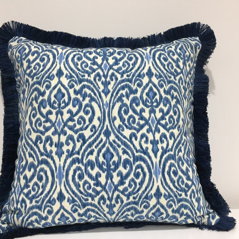 Blue and White Pillow Covers - Etsy