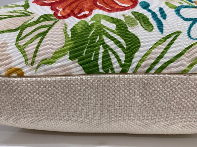 Teal Green Coral Floral Pillow Cover Decorative Pillows - Etsy