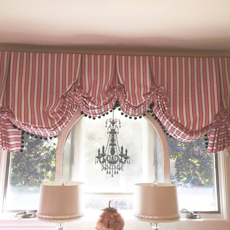 Balloon Shade London Shade Roman Shade Custom Drapes, Example of Work I ...