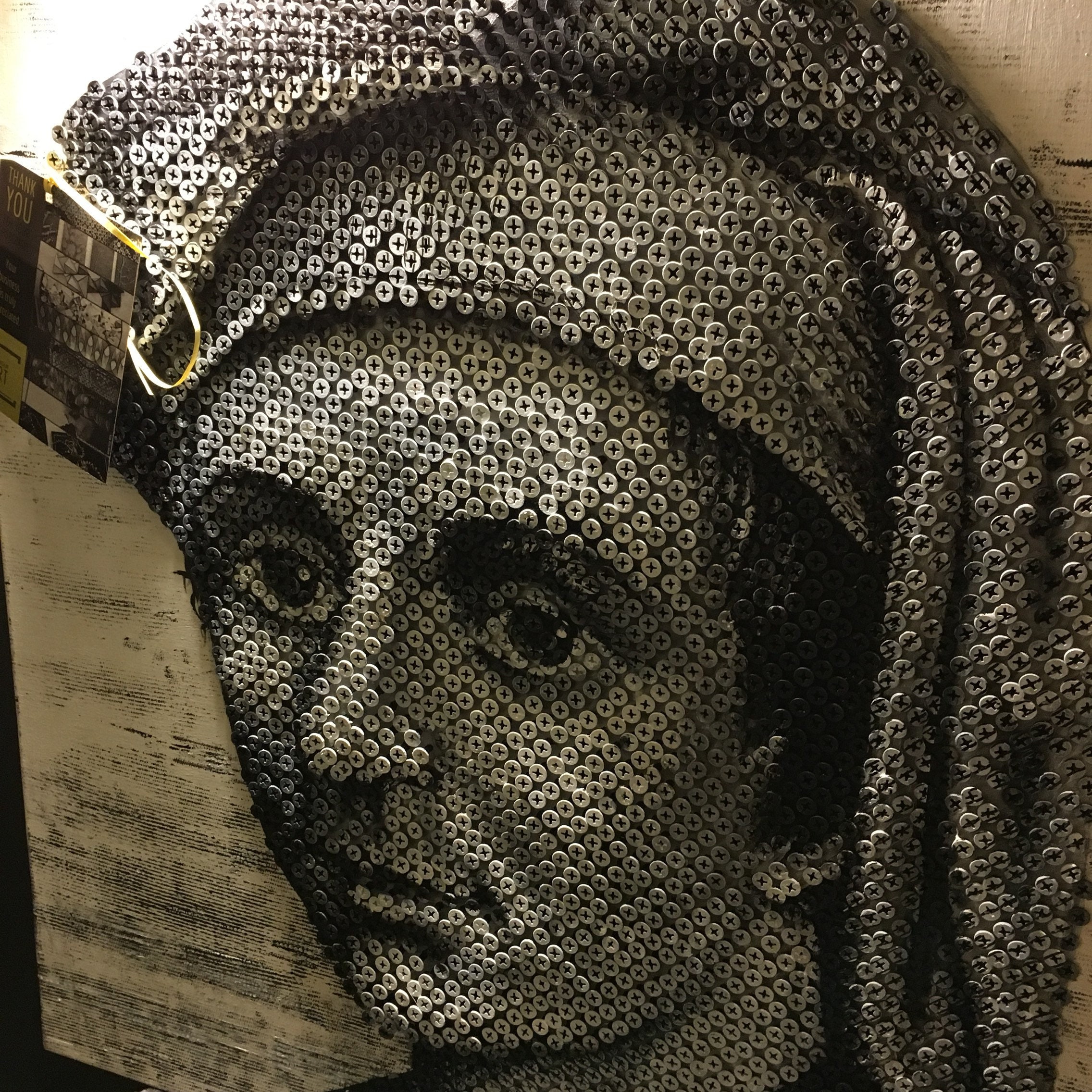 SCREW ART Have Your Design, Portrait, Logo, or Picture Made Into Hand ...