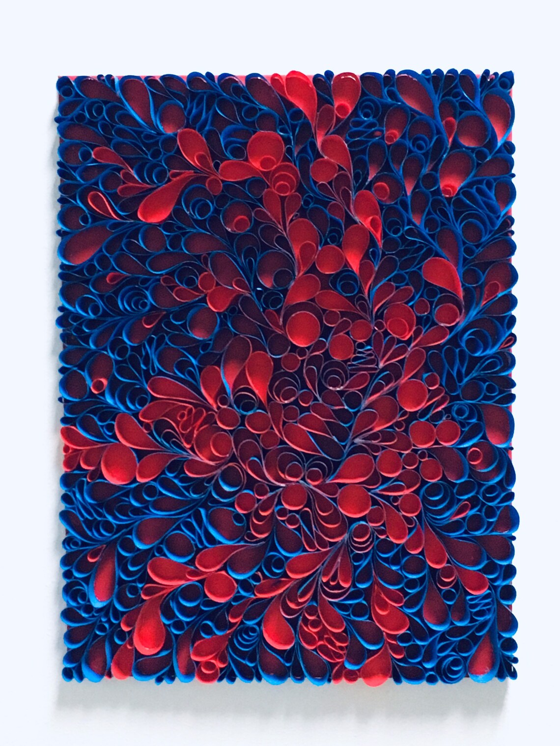 Modern Art Quilling on Canvas - Etsy