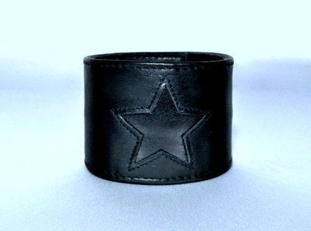 Bracelet Wallet Black Star Wrist Wallet Leather Bracelet Wallet ...
