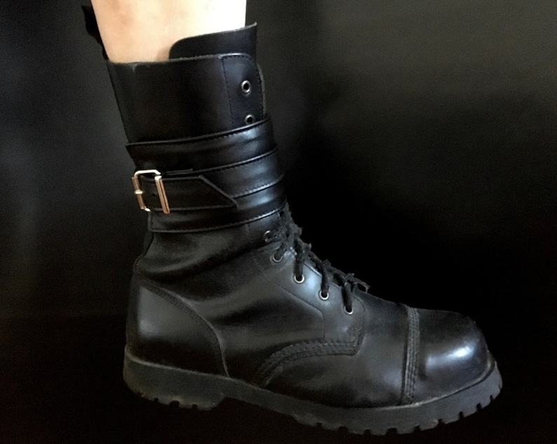 Ankle Wallet, Ankle Cuff With Card Compartment, Leather Cuff, Wallet ...