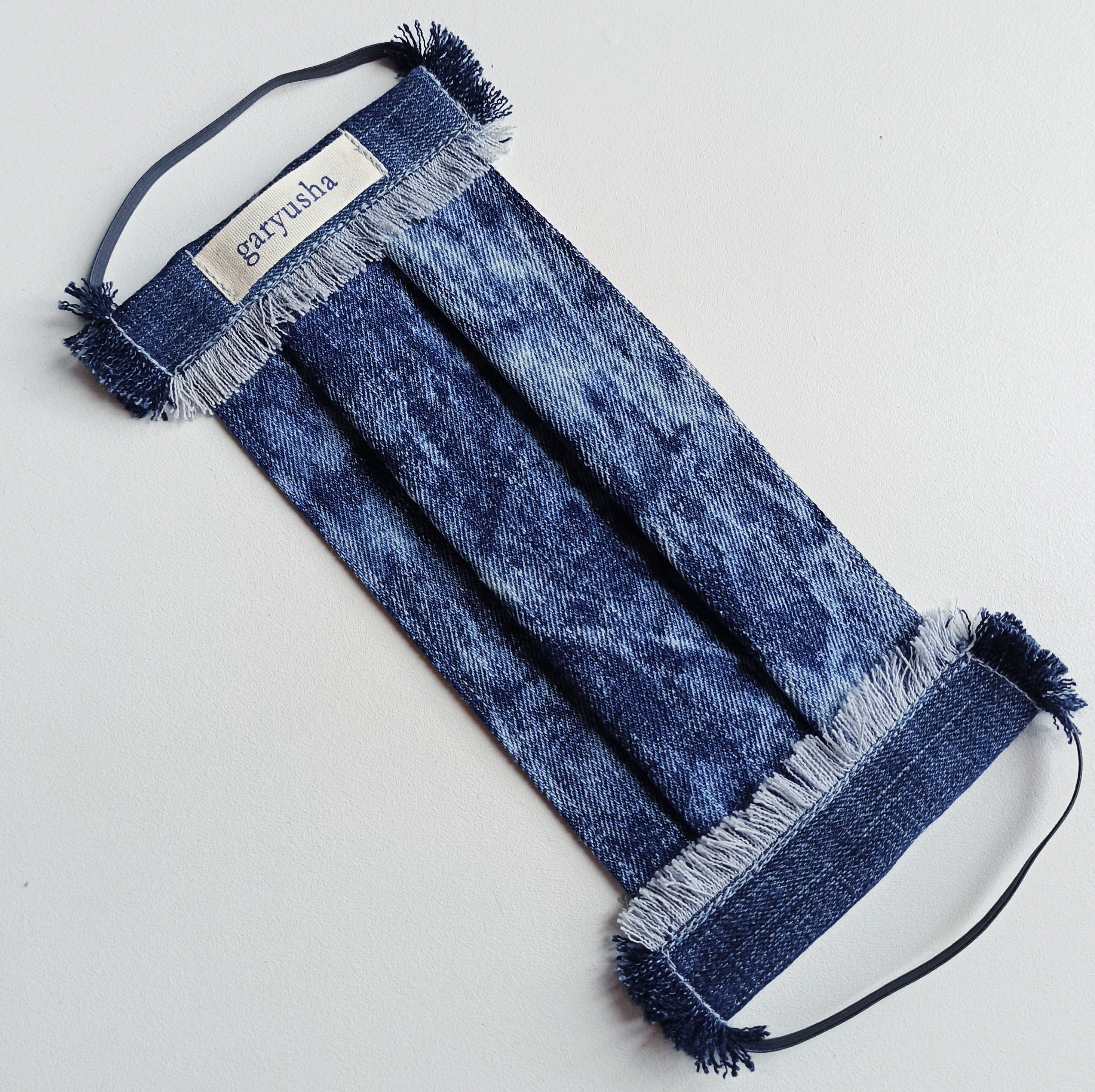 Shibori Denim Face Mask, Christmas Face Mask, Reusable Denim Face Mask ...