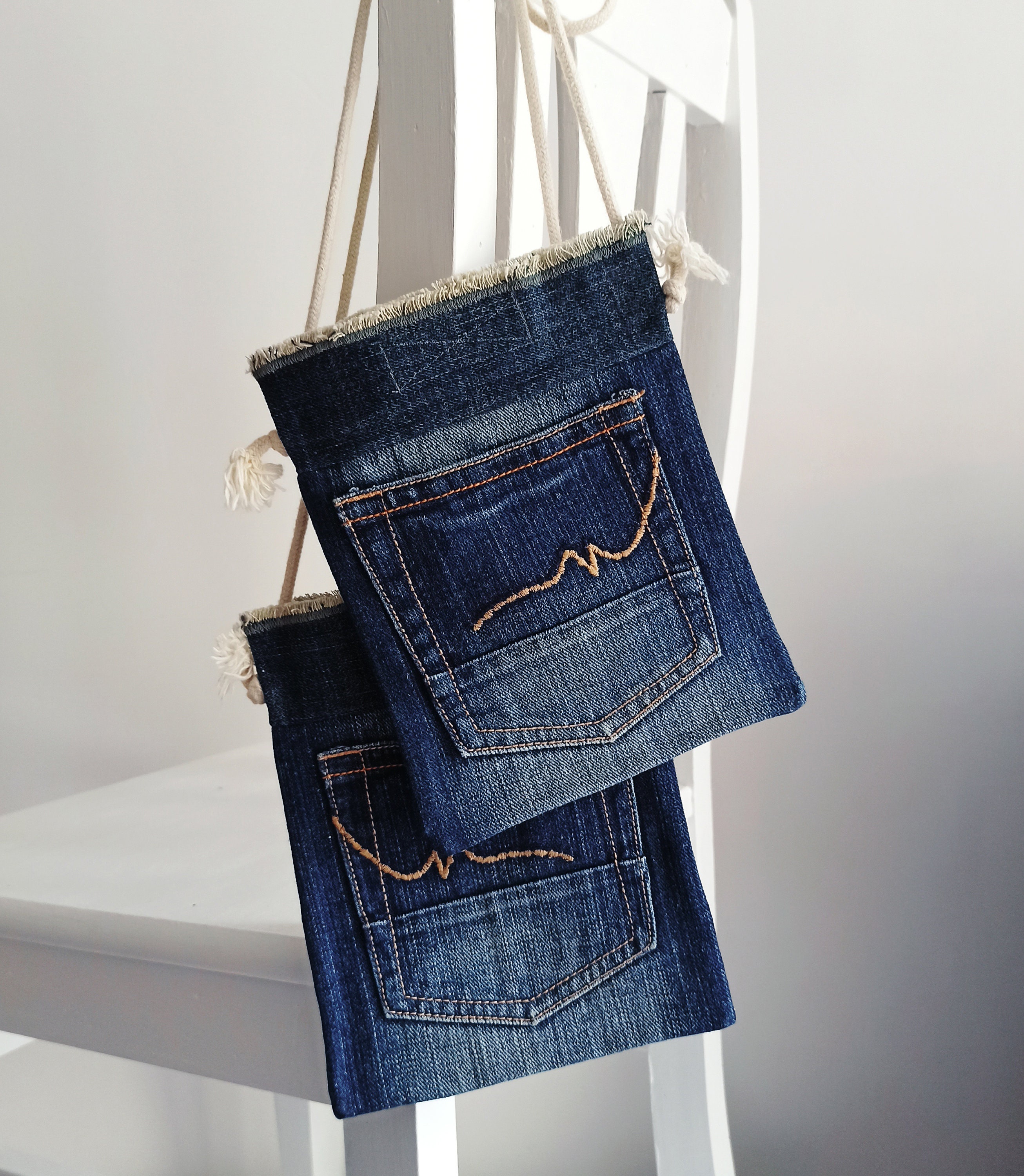 Denim Bags set, Crossbody Bags, Small Bags, Denim Bags, Blue Bags ...
