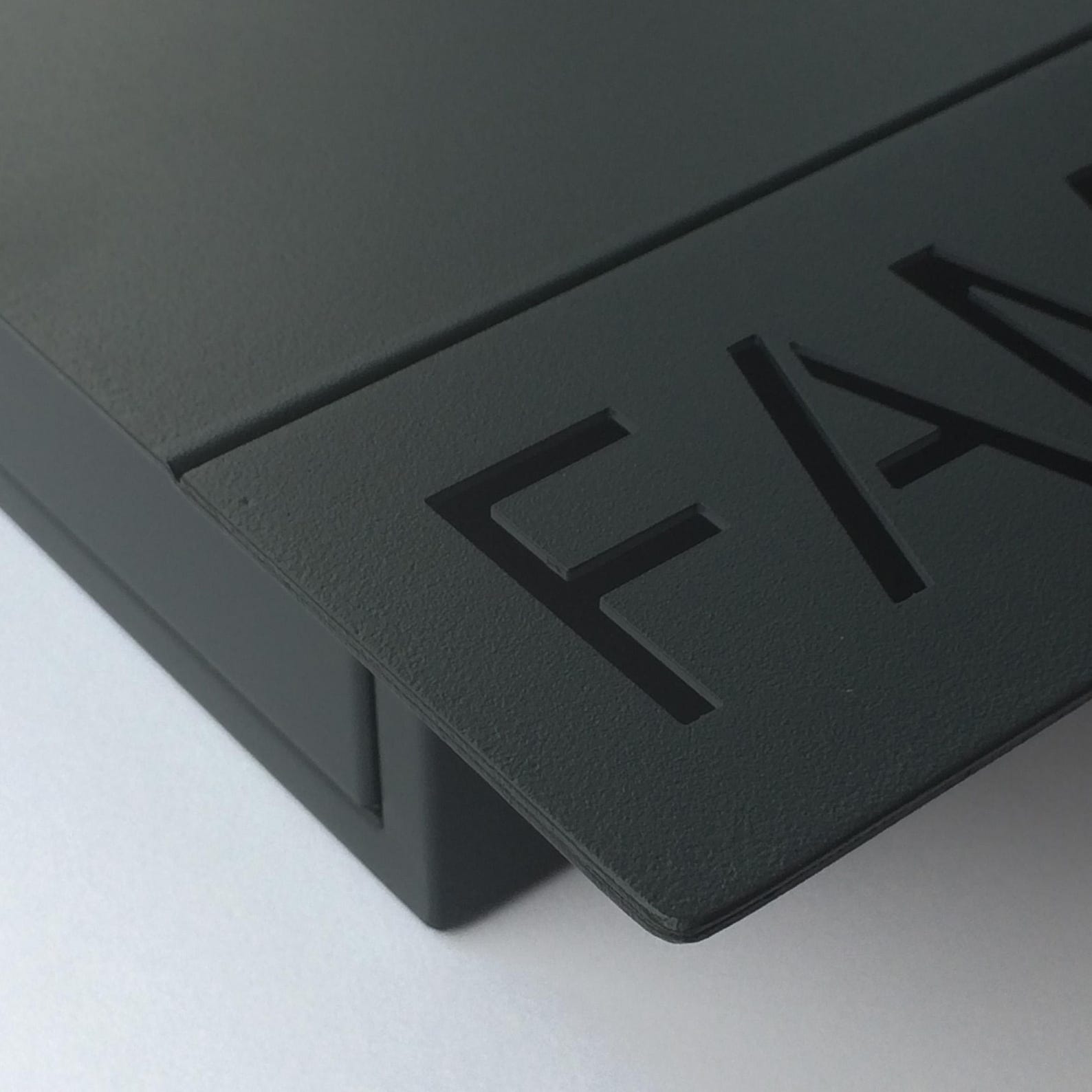 Sleek Wall-mounted Locking Mailbox, Personalized Modern Design for ...