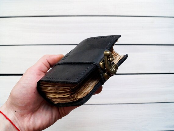 Leather Notepad Leather Journal Leather Diary Travel | Etsy