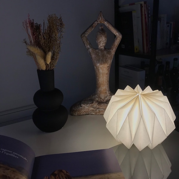 Origami Lamp (Just for you!) - Etsy