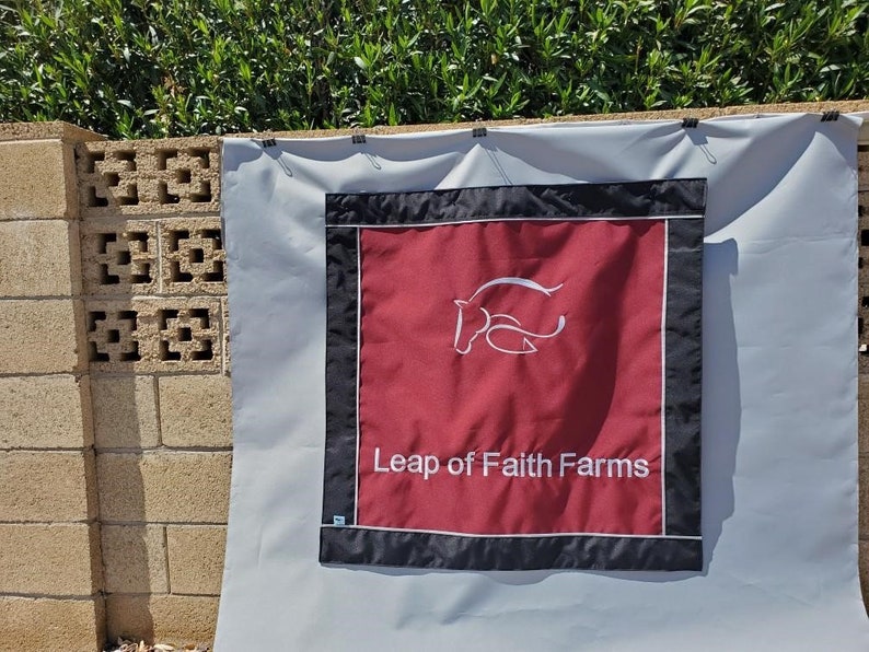 Banner 3x4 Picture Style Barn Banner Free Embroidered - Etsy