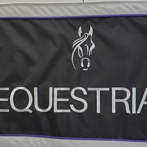 Horse Stall Banners, Various Sizes, Decorative Horse Banners, Barn ...