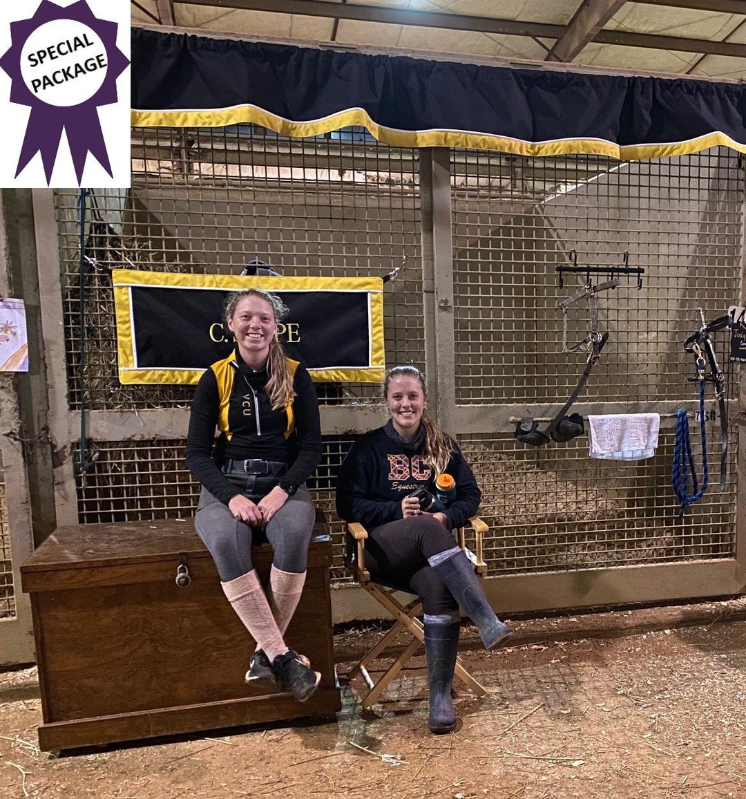 Pkg Horse Stall Valance & Banner, Quick and Easy Package, Free ...