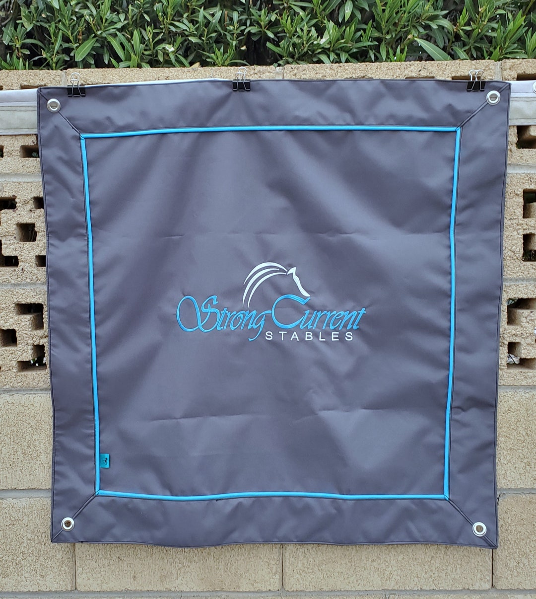 Banner, 3x3, Picture Style Barn Banner, Free Embroidered Lettering ...