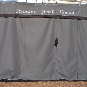Valance Tack Stall, Deluxe Tack Stall Package With Valance, Tack Stall ...