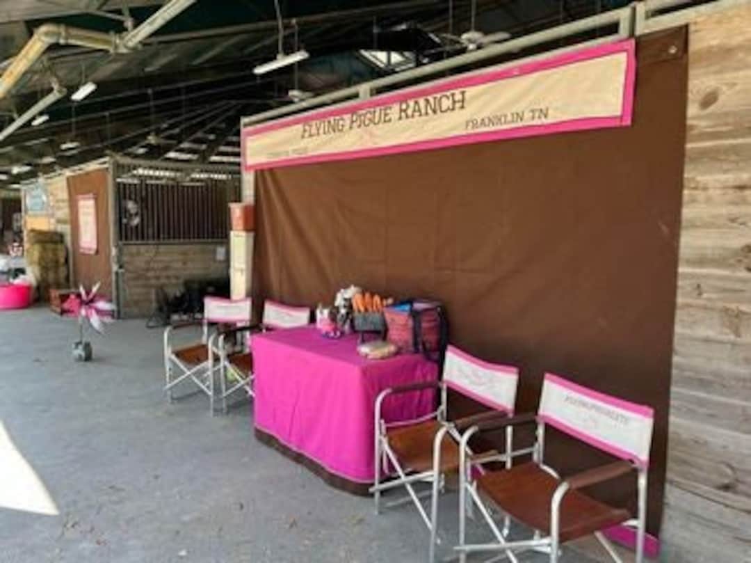 Deluxe Corner Tack Stall Package With 2 Valances, Tack Stall, Wall ...