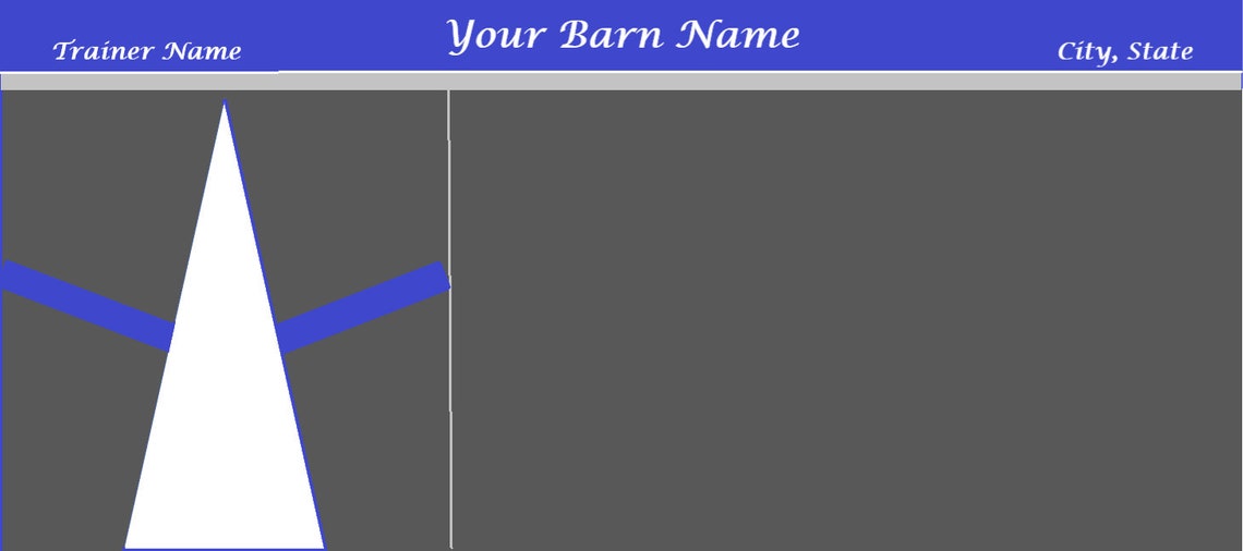 Valance Tack Stall Deluxe Tack Stall Package With Valance - Etsy