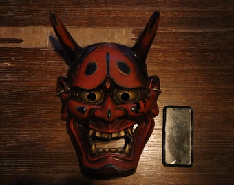 Oni mask | Etsy