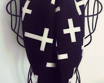 Cross scarf | Etsy