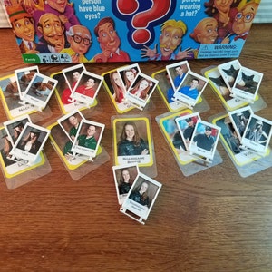 SINGLE Extra Game Piece for Personalized Guess Who? Game. - Etsy