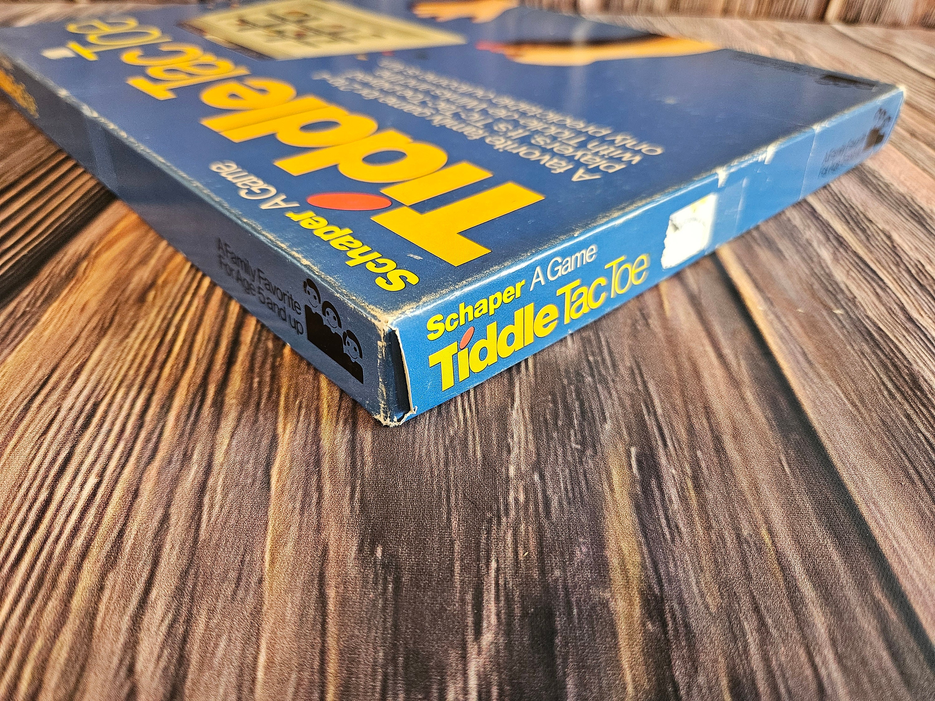 Vintage TIDDLE TAC TOE Game 1976 Schaper Manufacturing - Etsy