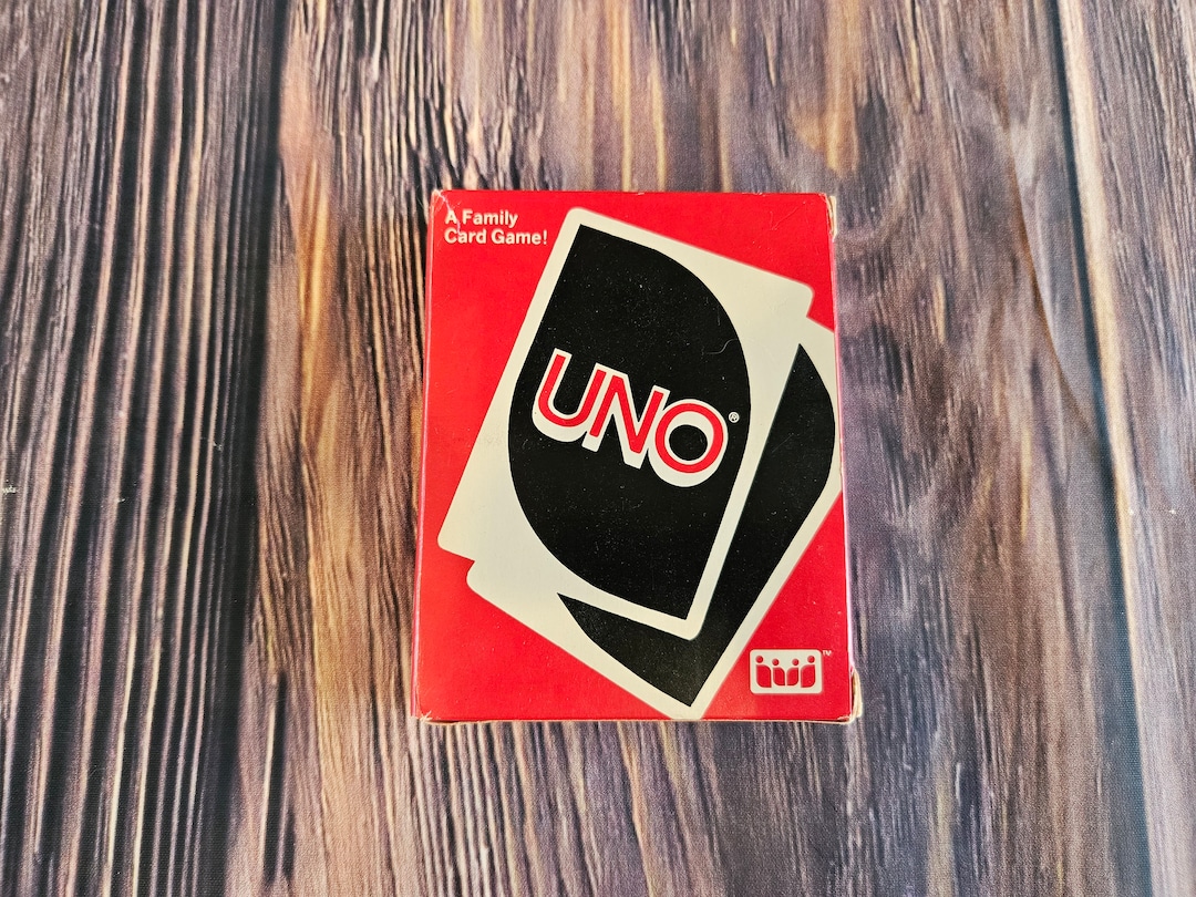 Vintage UNO Card Game 1983 IGI - Etsy