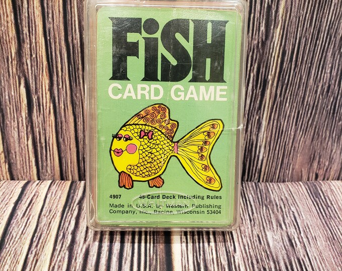 Vintage GO FISH Card Game 1975 From Whitman - Etsy
